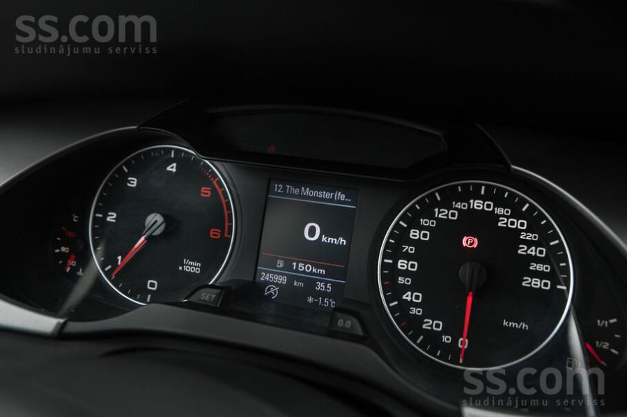 Grey Audi A4 2009 in Tukums, with an engine capacity of 2.00 L and mileage of 0 thousand km for 5500 €, photo 18 on AUTOMOTO.COM.LV