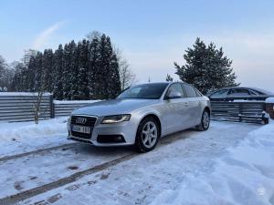 Pelēks Audi A4 2009 Kauņa, ar dzinēja tilpumu 1.97 L un nobraukumu 291 tūkst. km par 4500 €, foto  vietnē AUTOMOTO.COM.LV