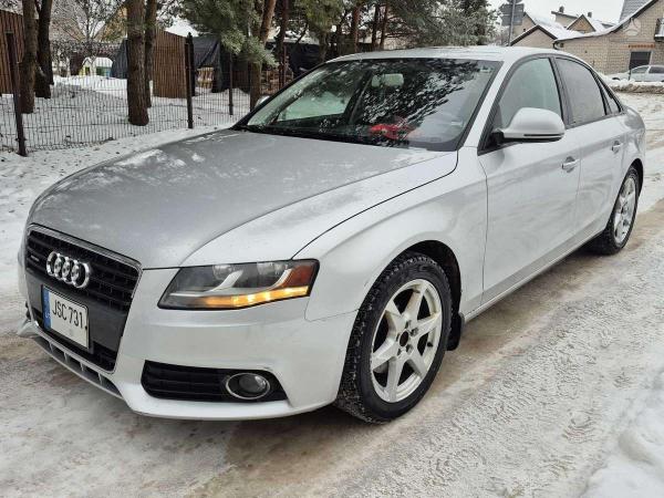 Grey Audi A4 2009 in Vilnius, with an engine capacity of 1.98 L and mileage of 380 thousand km for 3750 €, photo 2 on AUTOMOTO.COM.LV