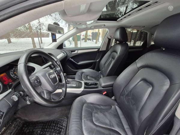 Grey Audi A4 2009 in Vilnius, with an engine capacity of 1.98 L and mileage of 380 thousand km for 3750 €, photo 8 on AUTOMOTO.COM.LV