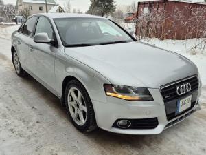 Grey Audi A4 2009 in Vilnius, with an engine capacity of 2.00 L and mileage of 380 thousand km for 3499 €, photo 2 on AUTOMOTO.COM.LV