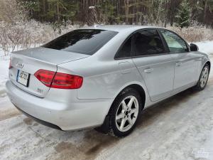 Grey Audi A4 2009 in Vilnius, with an engine capacity of 2.00 L and mileage of 380 thousand km for 3499 €, photo 3 on AUTOMOTO.COM.LV
