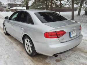 Grey Audi A4 2009 in Vilnius, with an engine capacity of 2.00 L and mileage of 380 thousand km for 3499 €, photo 4 on AUTOMOTO.COM.LV