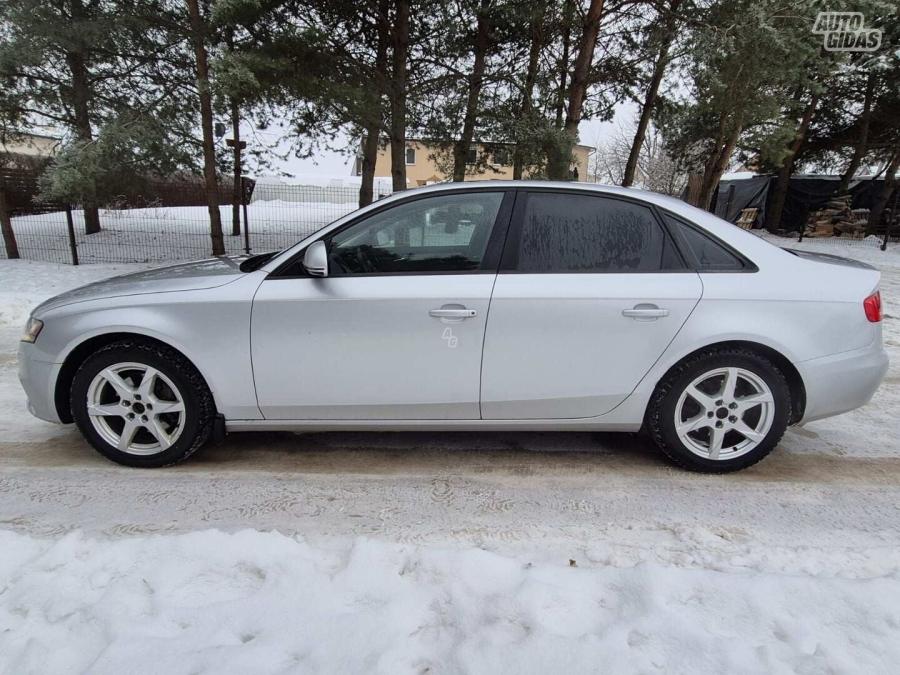 Grey Audi A4 2009 in Vilnius, with an engine capacity of 2.00 L and mileage of 380 thousand km for 3499 €, photo 5 on AUTOMOTO.COM.LV