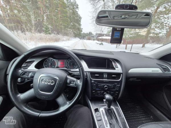 Pelēks Audi A4 2009 Viļņa, ar dzinēja tilpumu 2.00 L un nobraukumu 380 tūkst. km par 3499 €, foto 9 vietnē AUTOMOTO.COM.LV