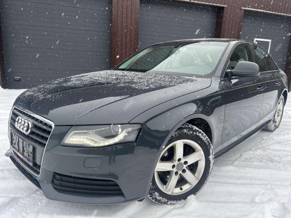 Pelēks Audi A4 2009 Kaišiadorys, ar dzinēja tilpumu 1.97 L un nobraukumu 258 tūkst. km par 5650 €, foto 2 vietnē AUTOMOTO.COM.LV