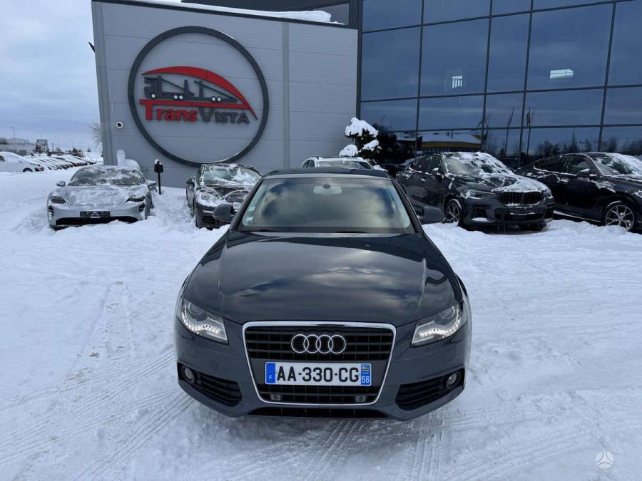 Grey Audi A4 2009 in Telschi, with an engine capacity of 1.97 L and mileage of 224 thousand km for 6499 €, photo 1 on AUTOMOTO.COM.LV