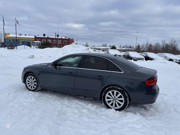 Grey Audi A4 2009 in Telschi, with an engine capacity of 1.97 L and mileage of 224 thousand km for 6499 €, photo 4 on AUTOMOTO.COM.LV