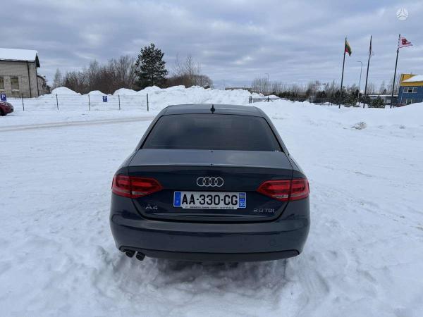 Grey Audi A4 2009 in Telschi, with an engine capacity of 1.97 L and mileage of 224 thousand km for 6499 €, photo 6 on AUTOMOTO.COM.LV