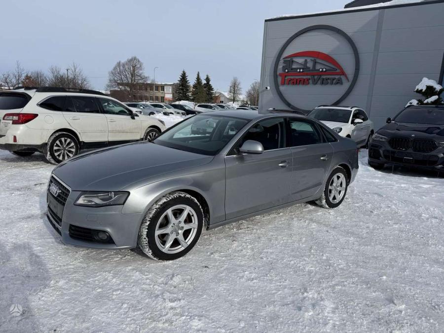 Pelēks Audi A4 2009 Telšiai, ar dzinēja tilpumu 1.97 L un nobraukumu 258 tūkst. km par 6399 €, foto 2 vietnē AUTOMOTO.COM.LV