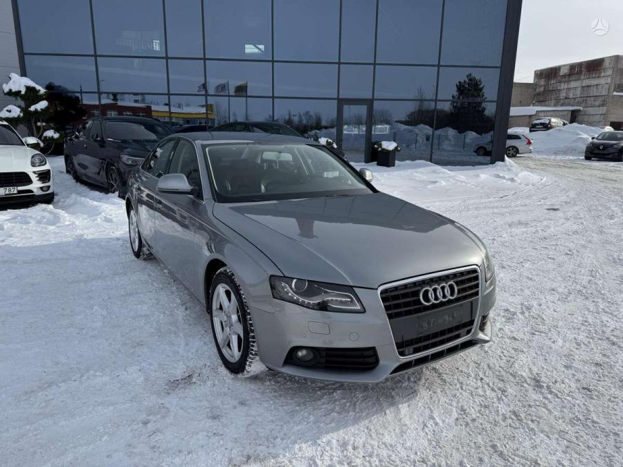 Pelēks Audi A4 2009 Telšiai, ar dzinēja tilpumu 1.97 L un nobraukumu 258 tūkst. km par 6399 €, foto 9 vietnē AUTOMOTO.COM.LV
