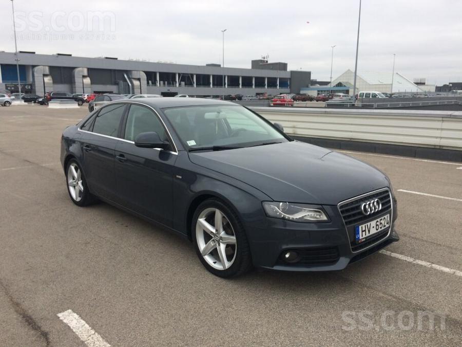 Grey Audi A4 2009 in Ogre, with an engine capacity of 2.00 L and mileage of 391 thousand km for 5600 €, photo 1 on AUTOMOTO.COM.LV