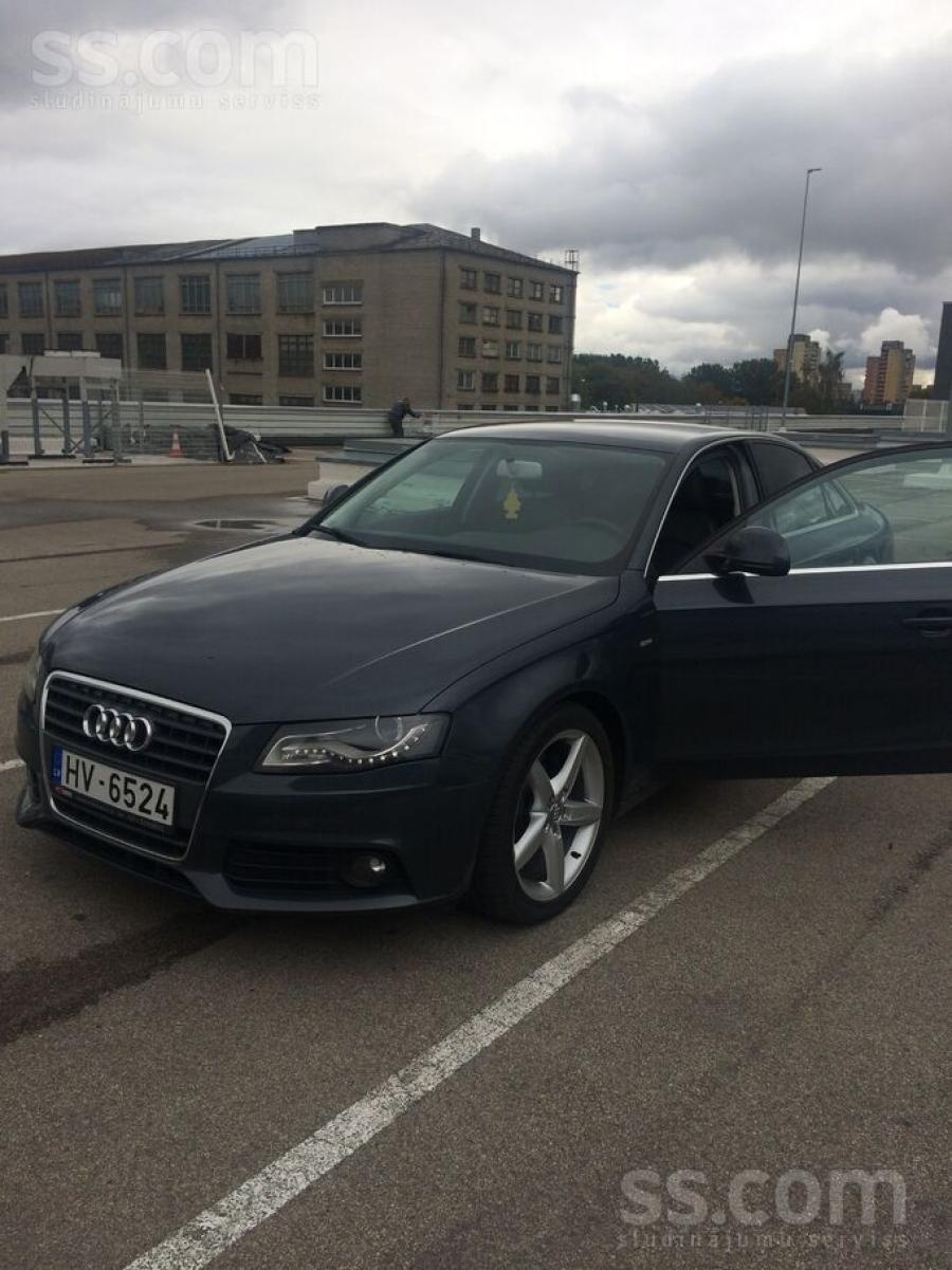 Grey Audi A4 2009 in Ogre, with an engine capacity of 2.00 L and mileage of 391 thousand km for 5600 €, photo 3 on AUTOMOTO.COM.LV