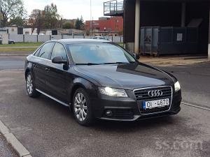 Pelēks Audi A4 2009 Rīga, ar dzinēja tilpumu 2.00 L un nobraukumu 292 tūkst. km par 6200 €, foto  vietnē AUTOMOTO.COM.LV