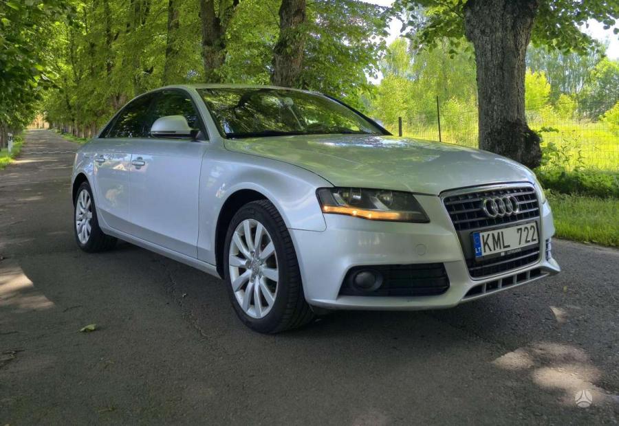 Grey Audi A4 2009 in Trakai, with an engine capacity of 2.70 L and mileage of 375 thousand km for 4500 €, photo 3 on AUTOMOTO.COM.LV