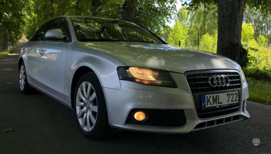Grey Audi A4 2009 in Trakai, with an engine capacity of 2.70 L and mileage of 375 thousand km for 4500 €, photo 4 on AUTOMOTO.COM.LV