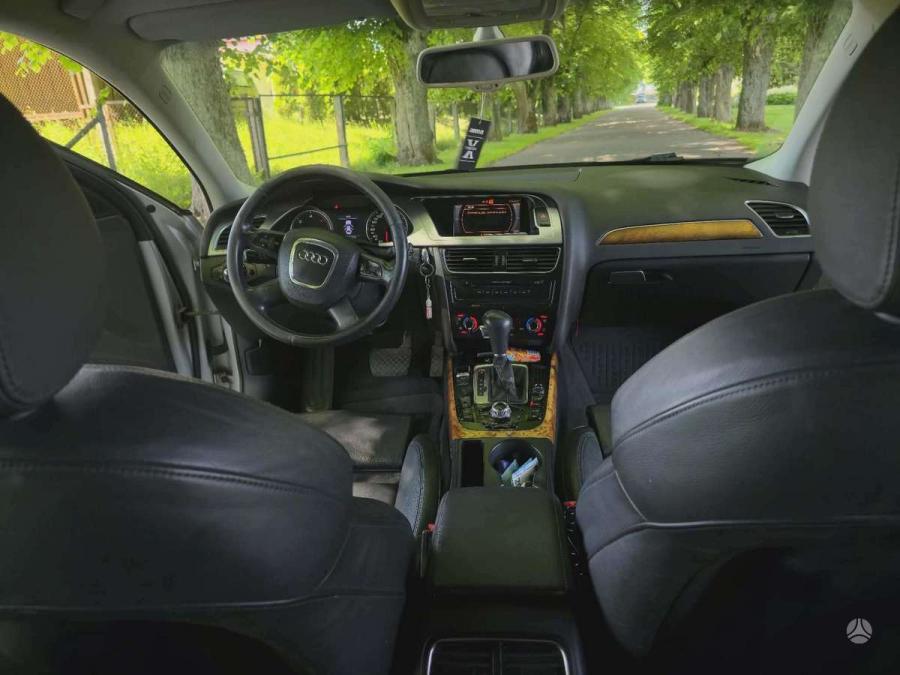 Grey Audi A4 2009 in Trakai, with an engine capacity of 2.70 L and mileage of 375 thousand km for 4500 €, photo 14 on AUTOMOTO.COM.LV