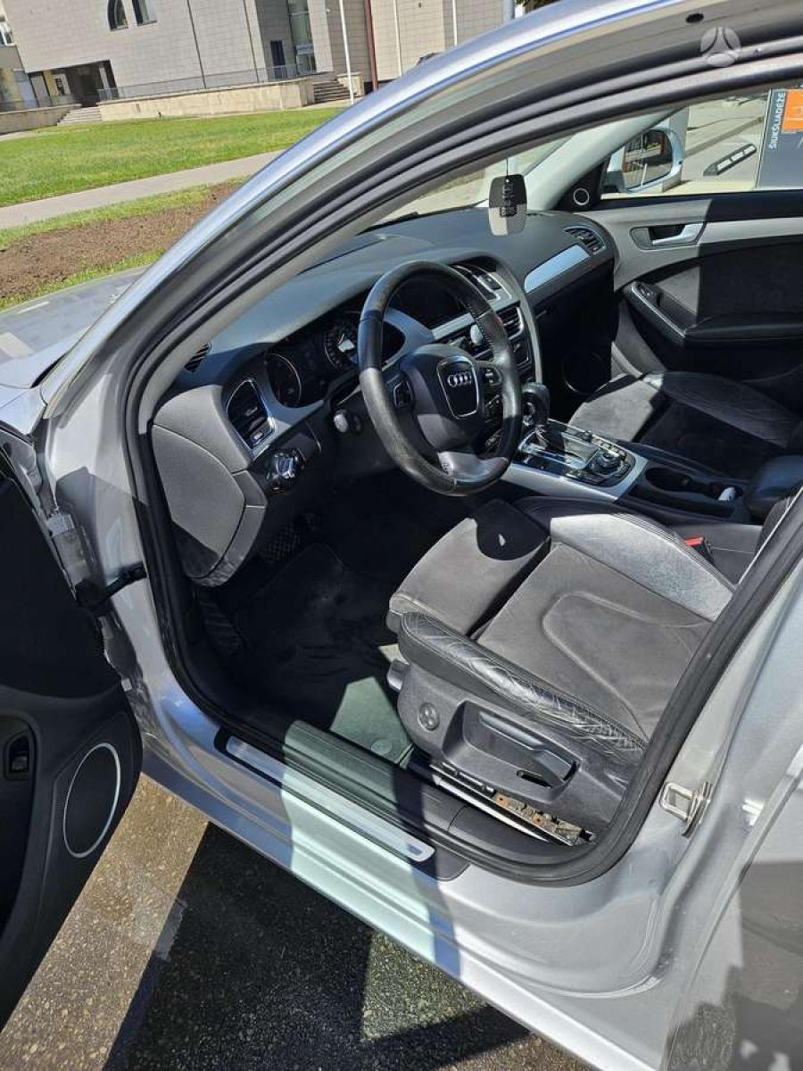 Grey Audi A4 2009 in Siauliai, with an engine capacity of 2.70 L and mileage of 250 thousand km for 5500 €, photo 9 on AUTOMOTO.COM.LV
