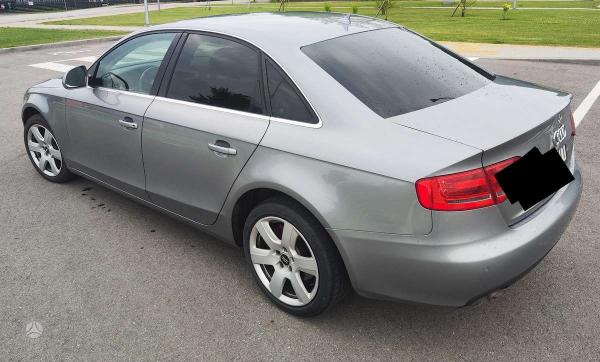 Pelēks Audi A4 2009 Kauņa, ar dzinēja tilpumu 1.97 L un nobraukumu 340 tūkst. km par 2800 €, foto 4 vietnē AUTOMOTO.COM.LV