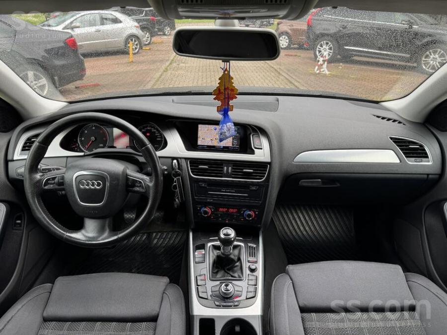 Grey Audi A4 2009 in Riga, with an engine capacity of 2.00 L and mileage of 332 thousand km for 3990 €, photo 7 on AUTOMOTO.COM.LV