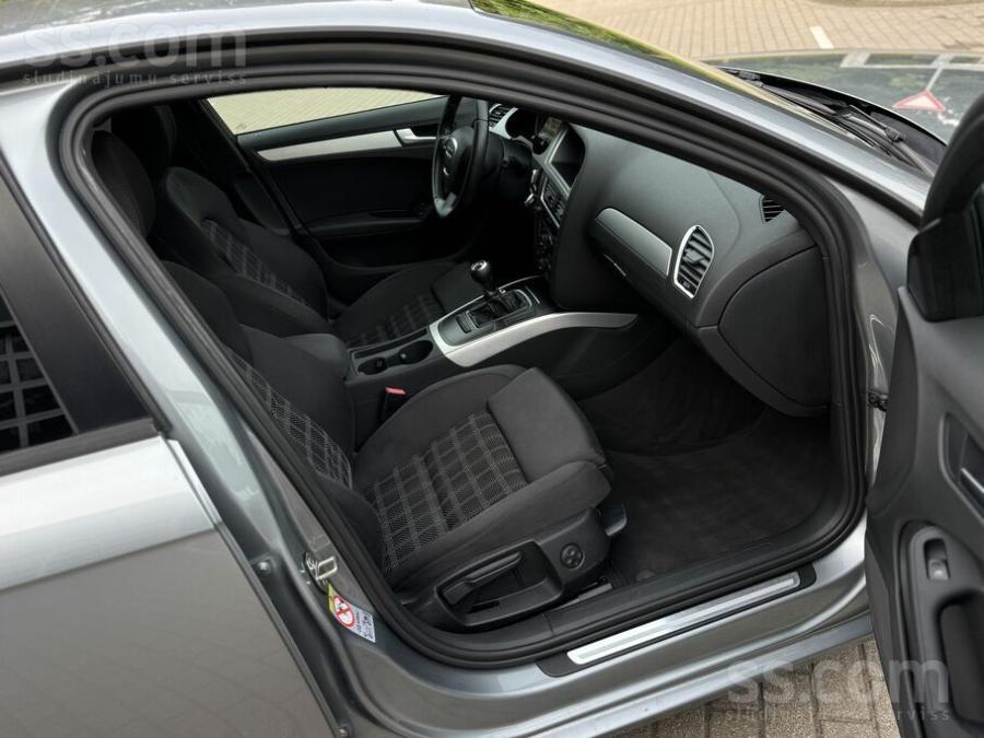 Grey Audi A4 2009 in Jurmala, with an engine capacity of 1.80 L and mileage of 0 thousand km for 5990 €, photo 11 on AUTOMOTO.COM.LV