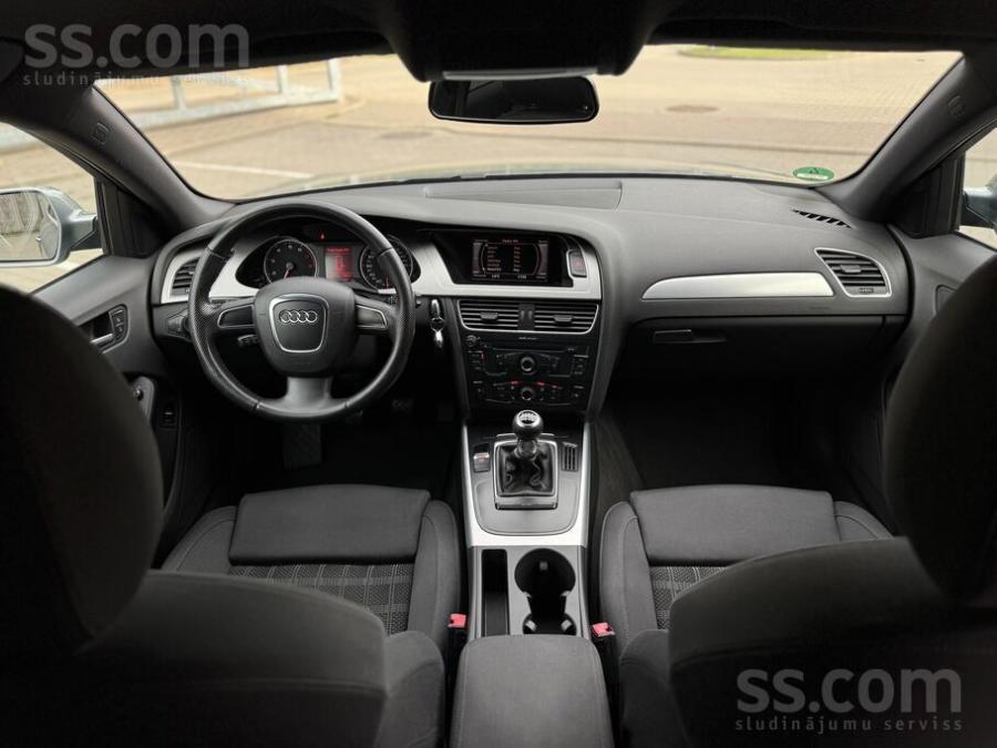 Grey Audi A4 2009 in Jurmala, with an engine capacity of 1.80 L and mileage of 0 thousand km for 5990 €, photo 13 on AUTOMOTO.COM.LV