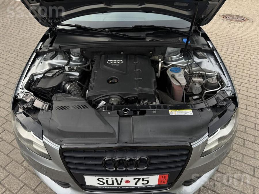 Grey Audi A4 2009 in Jurmala, with an engine capacity of 1.80 L and mileage of 0 thousand km for 5990 €, photo 29 on AUTOMOTO.COM.LV
