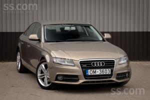 Grey Audi A4 2009 in Tukums, with an engine capacity of 3.00 L and mileage of 270 thousand km for 8250 €, photo  on AUTOMOTO.COM.LV