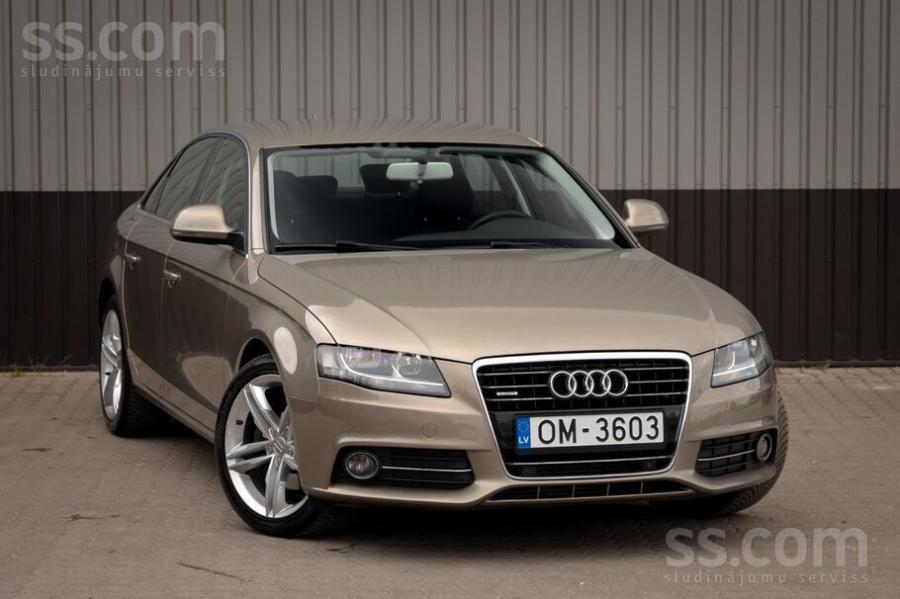 Grey Audi A4 2009 in Tukums, with an engine capacity of 3.00 L and mileage of 270 thousand km for 8250 €, photo 1 on AUTOMOTO.COM.LV