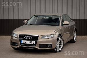 Grey Audi A4 2009 in Tukums, with an engine capacity of 3.00 L and mileage of 270 thousand km for 8250 €, photo 4 on AUTOMOTO.COM.LV