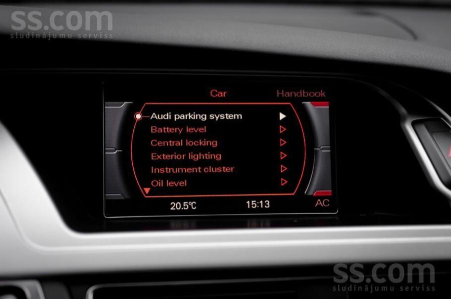 Grey Audi A4 2009 in Tukums, with an engine capacity of 3.00 L and mileage of 270 thousand km for 8250 €, photo 23 on AUTOMOTO.COM.LV