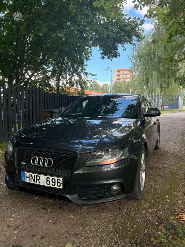 Grey Audi A4 2009 in Kaunas, with an engine capacity of 1.97 L and mileage of 430 thousand km for 3500 €, photo 1 on AUTOMOTO.COM.LV