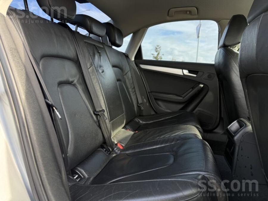Grey Audi A4 2009 in Liepaja, with an engine capacity of 1.80 L and mileage of 216 thousand km for 5900 €, photo 12 on AUTOMOTO.COM.LV