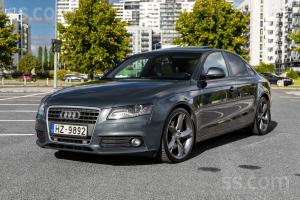 Pelēks Audi A4 2009 Rīga, ar dzinēja tilpumu 2.70 L un nobraukumu 374 tūkst. km par 5350 €, foto  vietnē AUTOMOTO.COM.LV