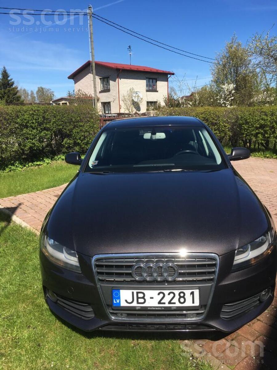 Grey Audi A4 2010 in Tukums, with an engine capacity of 2.00 L and mileage of 330 thousand km for 5495 €, photo 5 on AUTOMOTO.COM.LV