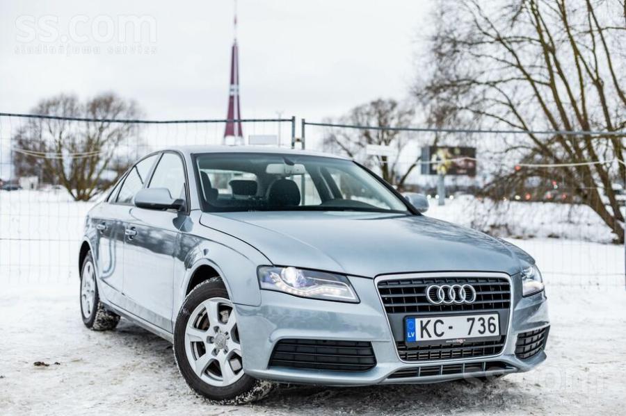 Grey Audi A4 2010 in Riga, with an engine capacity of 1.80 L and mileage of 275 thousand km for 5990 €, photo 2 on AUTOMOTO.COM.LV