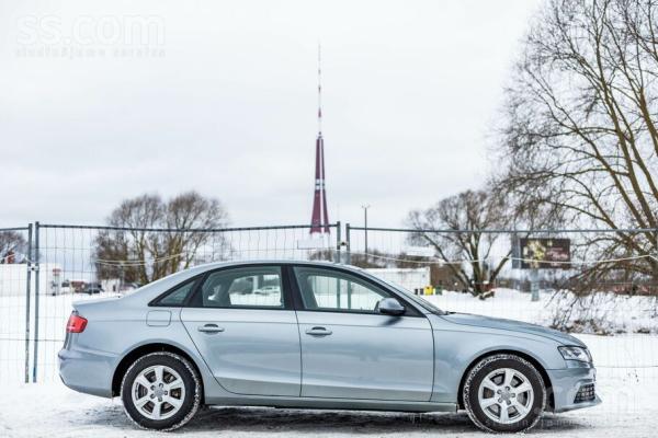 Grey Audi A4 2010 in Riga, with an engine capacity of 1.80 L and mileage of 275 thousand km for 5990 €, photo 5 on AUTOMOTO.COM.LV