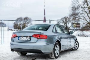 Grey Audi A4 2010 in Riga, with an engine capacity of 1.80 L and mileage of 275 thousand km for 5990 €, photo 6 on AUTOMOTO.COM.LV