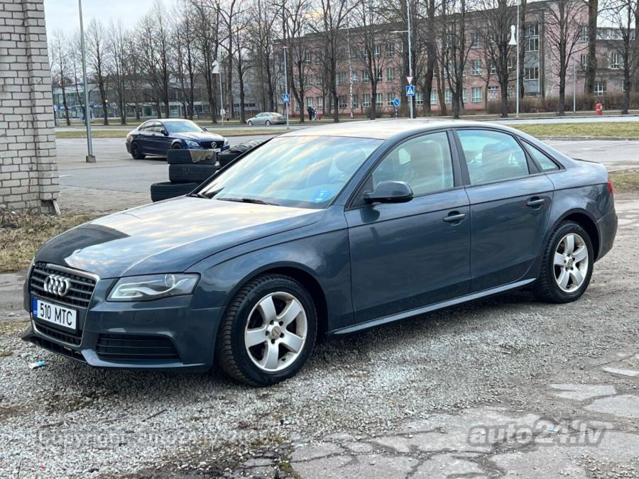 Grey Audi A4 2010 in Narva, with an engine capacity of 2.00 L and mileage of 315 thousand km for 3499 €, photo 5 on AUTOMOTO.COM.LV