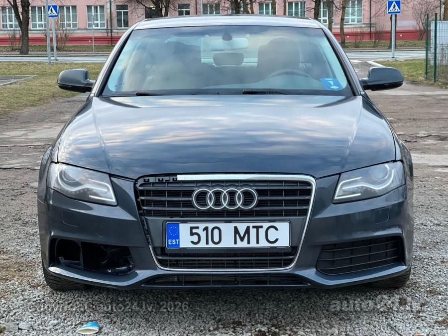 Grey Audi A4 2010 in Narva, with an engine capacity of 2.00 L and mileage of 315 thousand km for 3499 €, photo 7 on AUTOMOTO.COM.LV