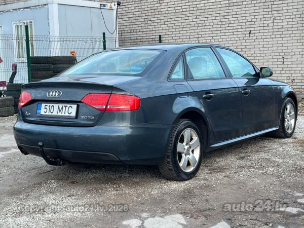 Grey Audi A4 2010 in Narva, with an engine capacity of 2.00 L and mileage of 315 thousand km for 3499 €, photo 9 on AUTOMOTO.COM.LV