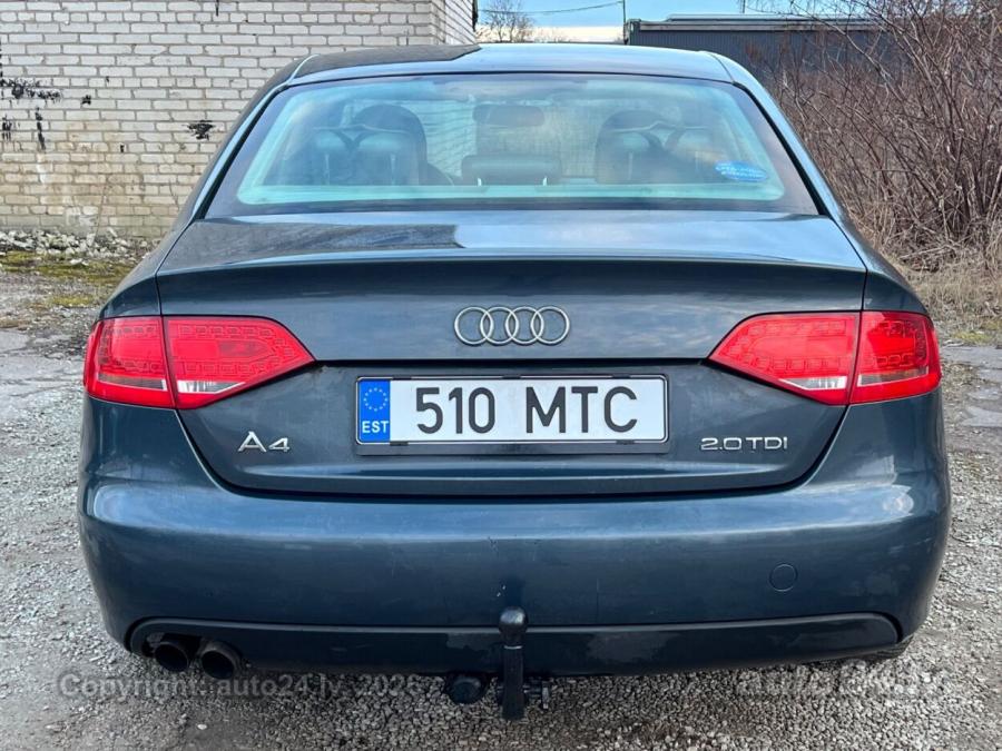 Grey Audi A4 2010 in Narva, with an engine capacity of 2.00 L and mileage of 315 thousand km for 3499 €, photo 13 on AUTOMOTO.COM.LV