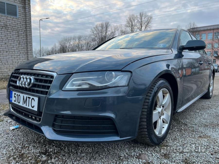 Grey Audi A4 2010 in Narva, with an engine capacity of 2.00 L and mileage of 315 thousand km for 3499 €, photo 16 on AUTOMOTO.COM.LV