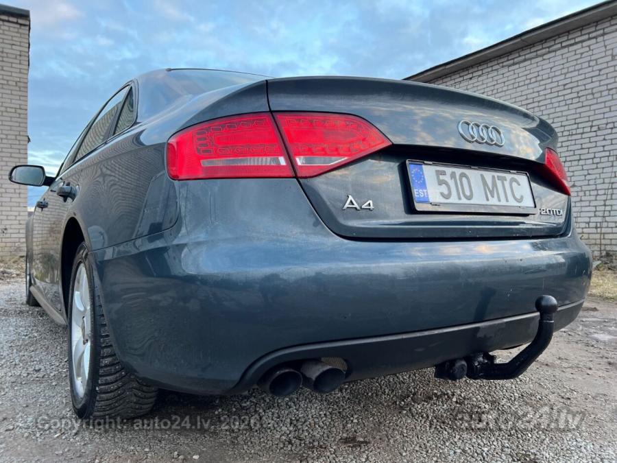 Grey Audi A4 2010 in Narva, with an engine capacity of 2.00 L and mileage of 315 thousand km for 3499 €, photo 18 on AUTOMOTO.COM.LV