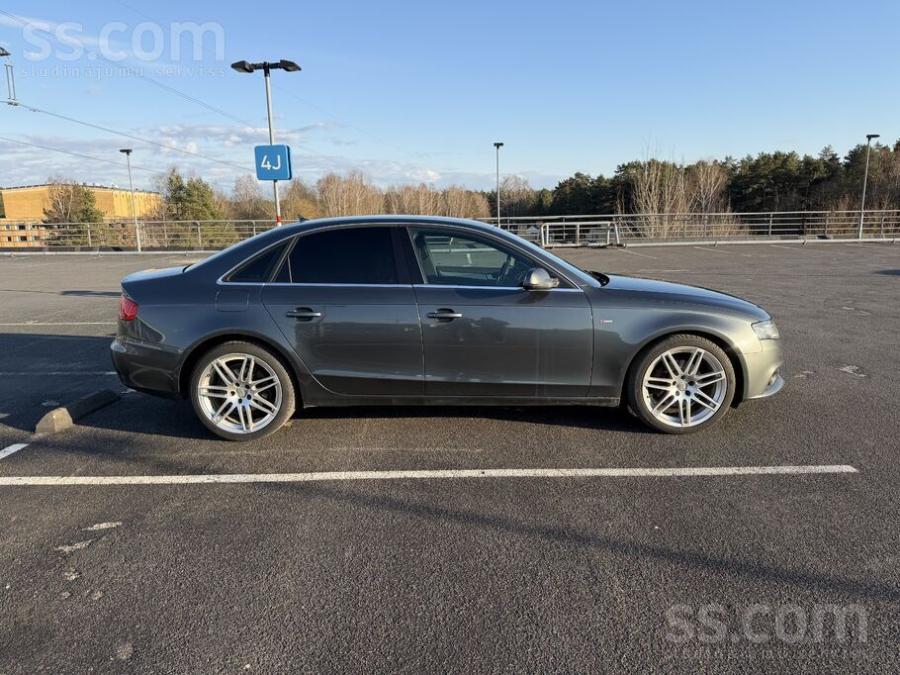 Grey Audi A4 2010 in Riga, with an engine capacity of 2.00 L and mileage of 445 thousand km for 5000 €, photo 4 on AUTOMOTO.COM.LV