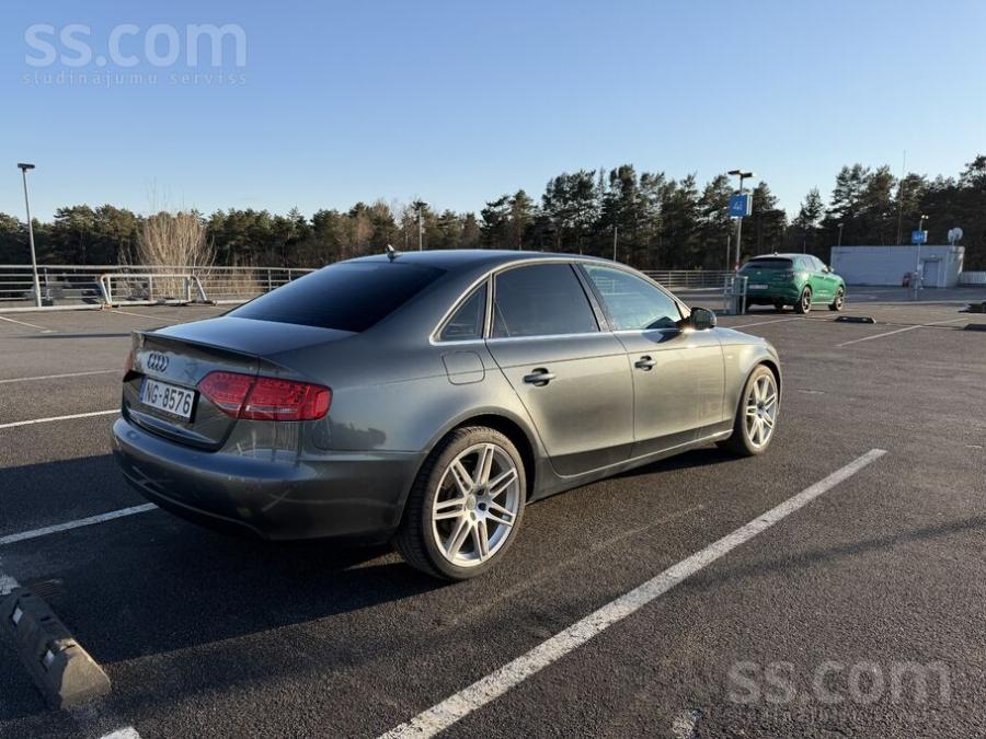 Grey Audi A4 2010 in Riga, with an engine capacity of 2.00 L and mileage of 445 thousand km for 5000 €, photo 7 on AUTOMOTO.COM.LV