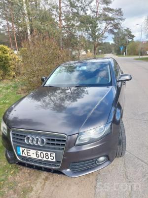 Pelēks Audi A4 2010 Jēkabpils, ar dzinēja tilpumu 2.00 L un nobraukumu 300 tūkst. km par 5500 €, foto  vietnē AUTOMOTO.COM.LV