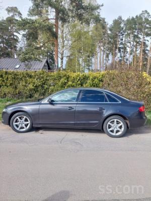 Pelēks Audi A4 2010 Jēkabpils, ar dzinēja tilpumu 2.00 L un nobraukumu 300 tūkst. km par 5500 €, foto 4 vietnē AUTOMOTO.COM.LV