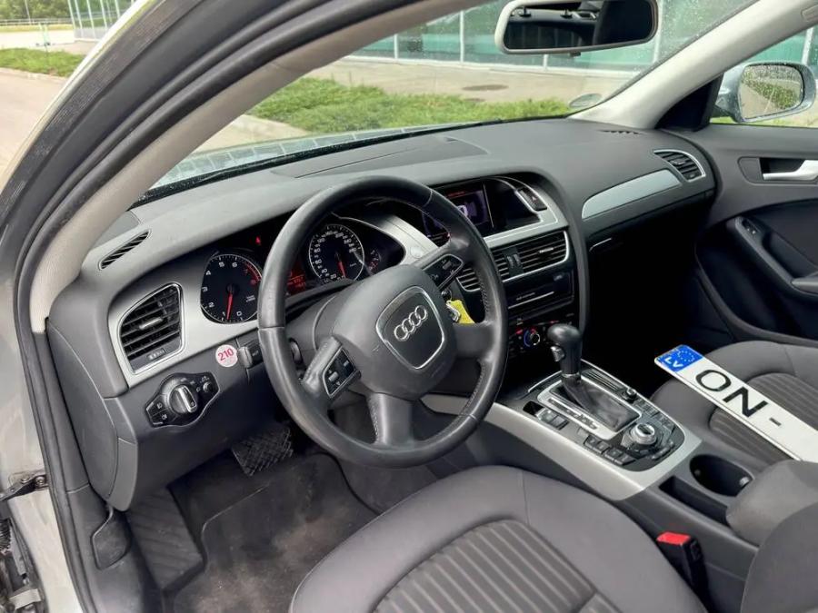 Grey Audi A4 2010 in Rezekne, with an engine capacity of 1.80 L and mileage of 251 thousand km for 6500 €, photo 10 on AUTOMOTO.COM.LV