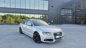 Grey Audi A4 2010 in Klaipeda, with an engine capacity of 1.98 L and mileage of 279 thousand km for 2599 €, photo 4 on AUTOMOTO.COM.LV